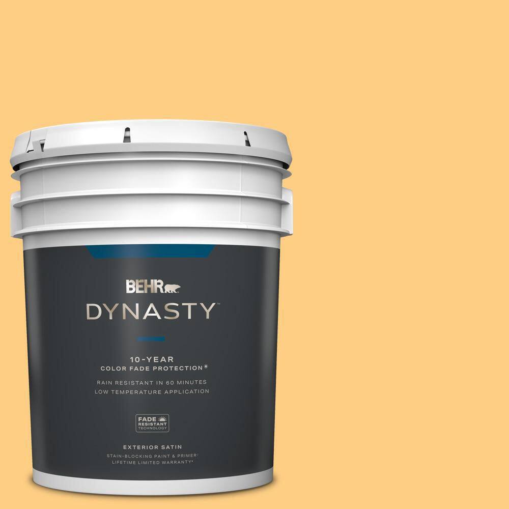 BEHR DYNASTY 5 gal. #P250-4 Equatorial Satin Enamel Exterior Stain ...