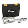TITAN Master Star Bit Socket Set TIT54137 - The Home Depot