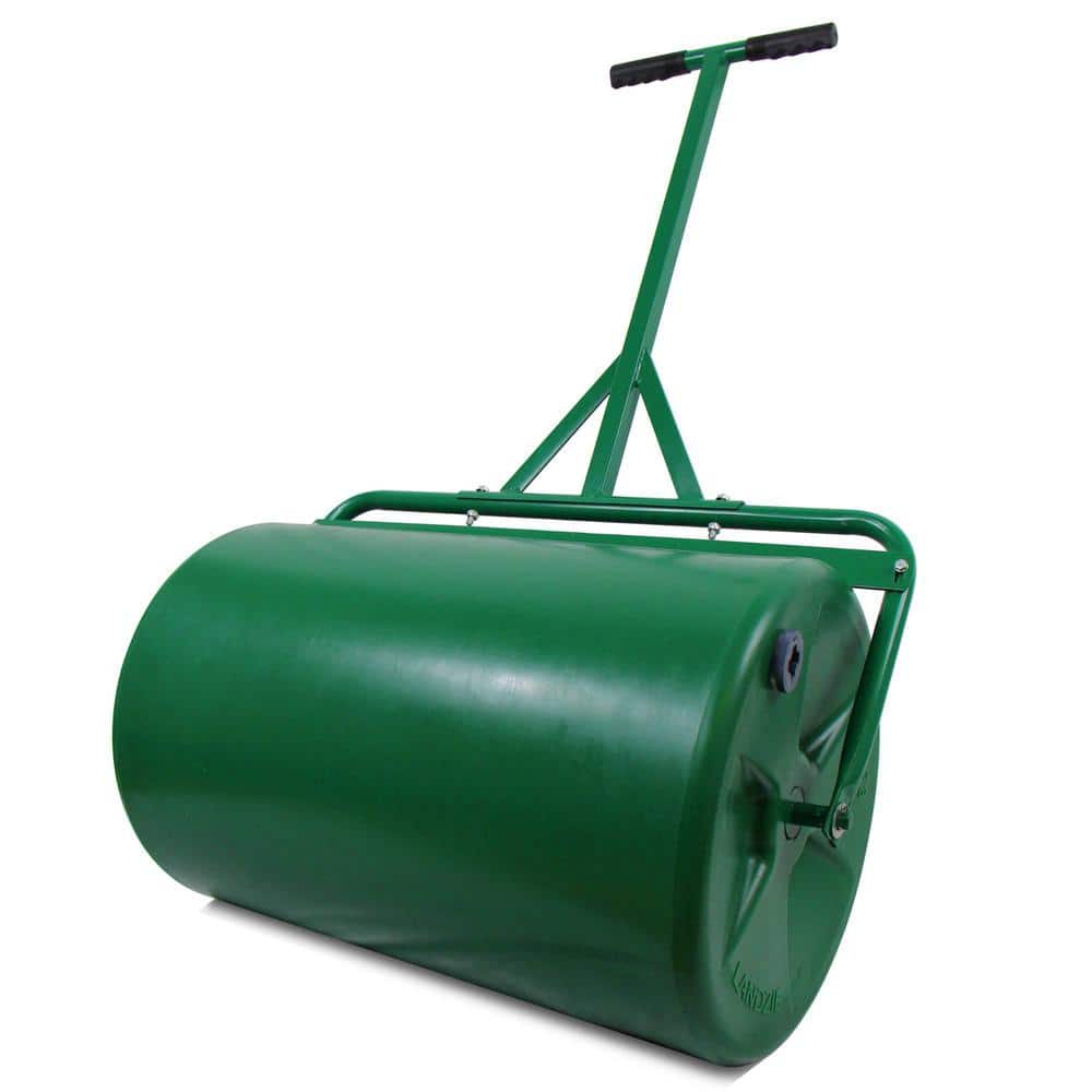 Landzie Poly Lawn Roller-24 in. Lawn Roller 22.5 Gal. Water Filled Yard ...