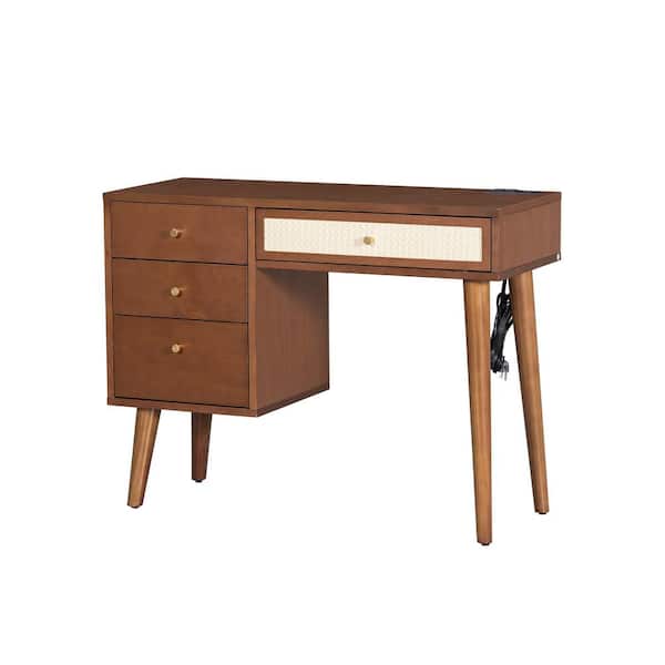 Walnut makeup vanity store