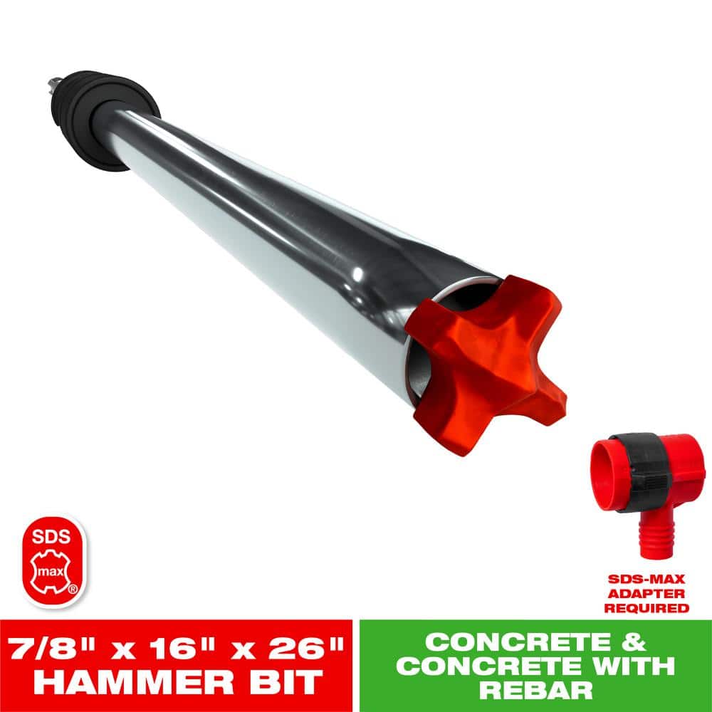 DIABLO AMPED Rebar Demon 7/8 in. x 16 in. x 26 in. SDS-Max 4-Cutter ...