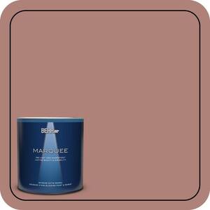 BEHR ULTRA 1 qt. #S170-5 Smoke Bush Rose Extra Durable Eggshell Enamel ...