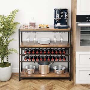 TRINITY EcoStorage 36-Bottle Chrome Floor Wine Rack TBFZ-0908 - The ...