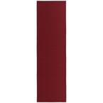 Garland Rug Town Square Chilli Red 3 ft. x 8 ft. Runner Rug TS000N03609614