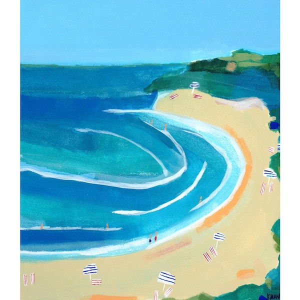 Melissa Van Hise Beach Perspective I by Kate Mancini Unframed Canvas ...