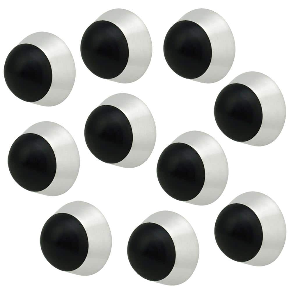 INOX DSIX 15/16 in. L, 1-9/16 in. Dia Satin Stainless Steel Round Wall ...