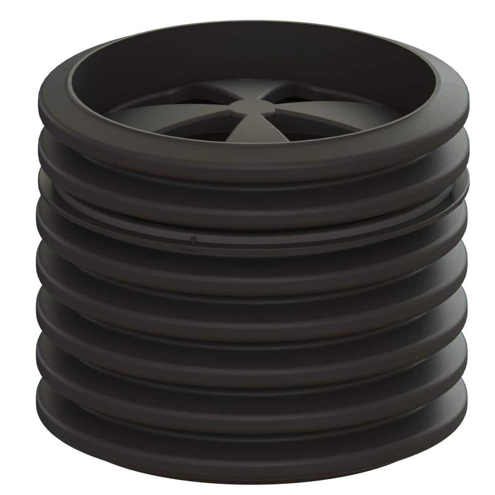 Aero-Stream 24 in. x 22 in. Septic Tank Riser Pipe with Safety Barrier ...
