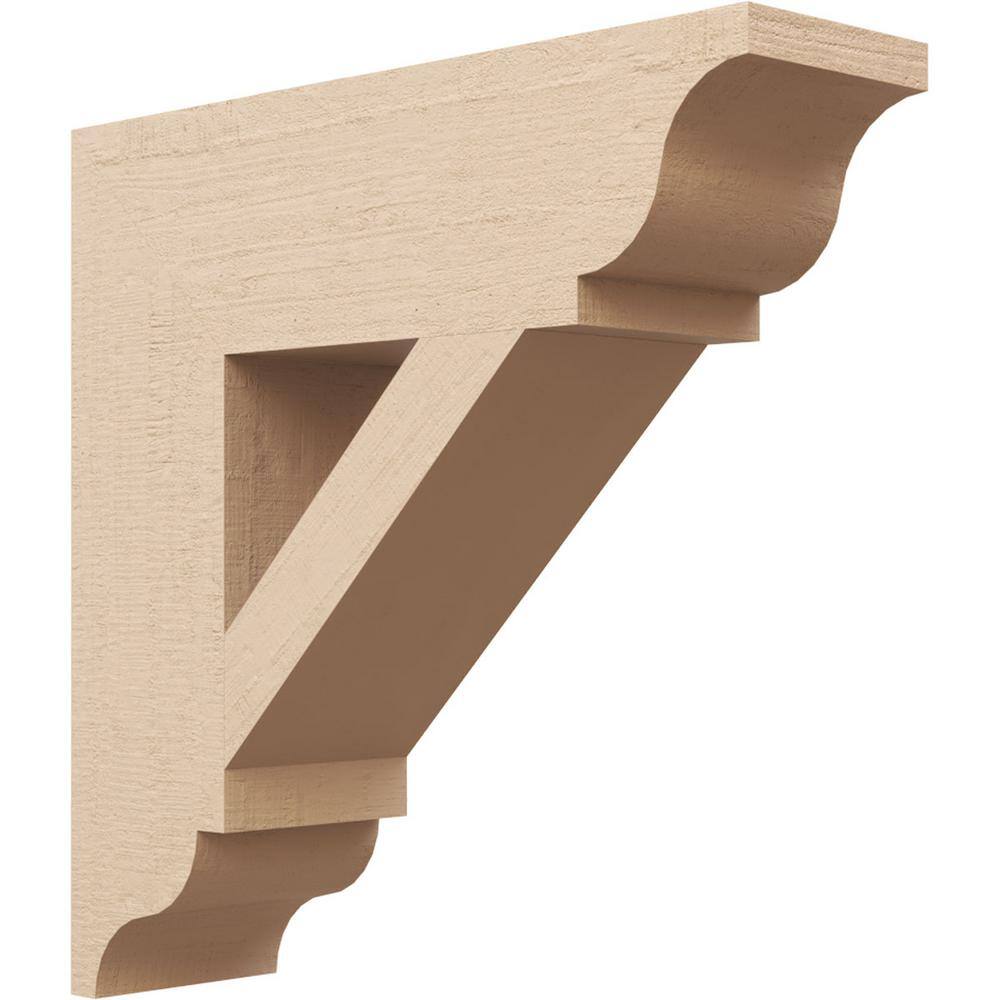 Ekena Millwork 5.5 in. x 20 in. x 20 in. Traditional Traditional Rough ...