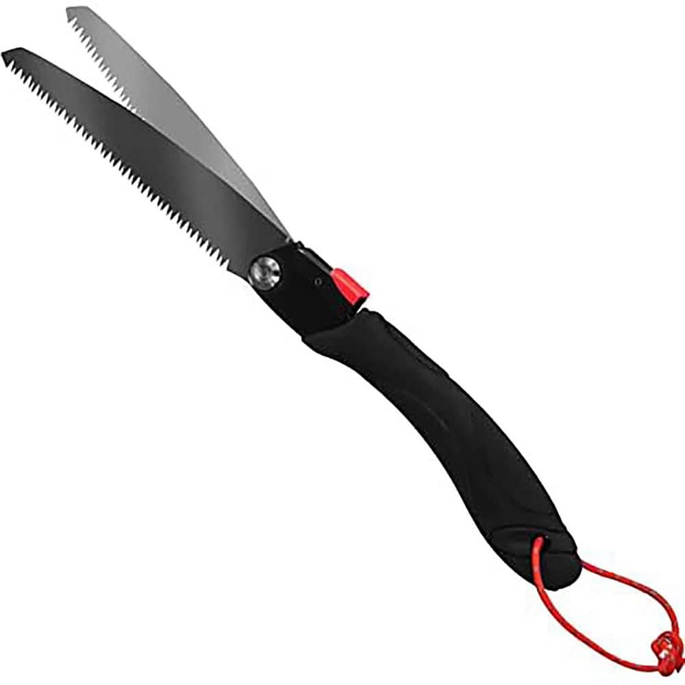180mm Folding Saw with Black Blade Soft Grip Handle for Wood Drywall ...