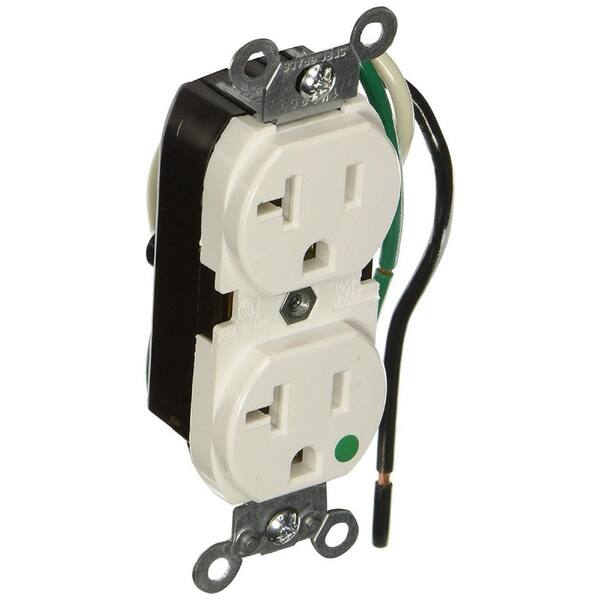 Reviews for Leviton 20 Amp Hospital Grade Extra Heavy Duty Duplex ...