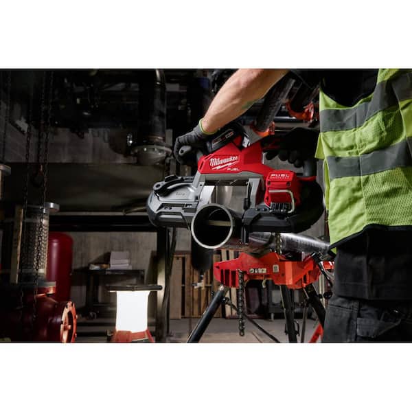 Milwaukee M18 FUEL 18V Lith-Ion Brushless Cordless Deep Cut Band Saw w ...