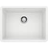 Blanco PRECIS Undermount Granite Composite 24 in. Single Bowl Kitchen ...