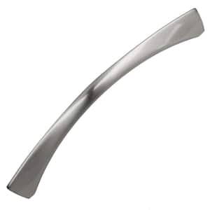 GlideRite 6-1/4 in. Center-to-Center Modern Art Deco Curved Satin ...