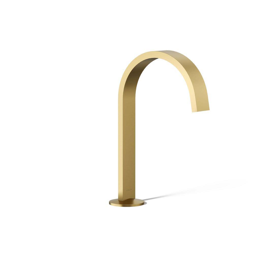 KOHLER Components Bathroom Sink Spout with Ribbon Design in Vibrant ...