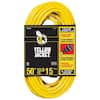 Yellow Jacket 50 ft. 12/3 SJTW Outdoor Heavy-Duty Lock Jaw Extension ...