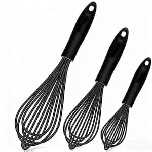 Anqtovp Stainless Steel Whisk Set Silver Kitchen Whisk Balloon Egg ...