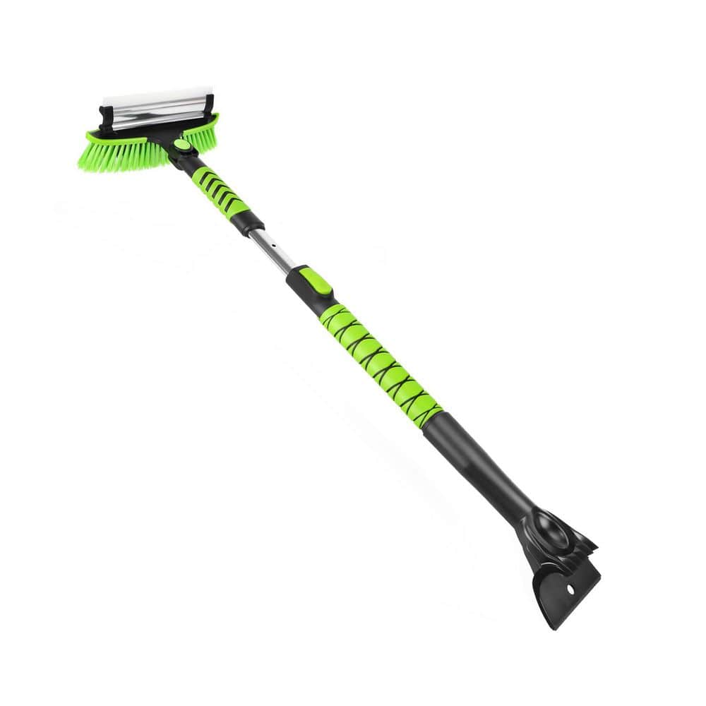 Misopily Car Snow Brush Ice Scraper Squeegee Foam Grip 3 in 1 43 in ...