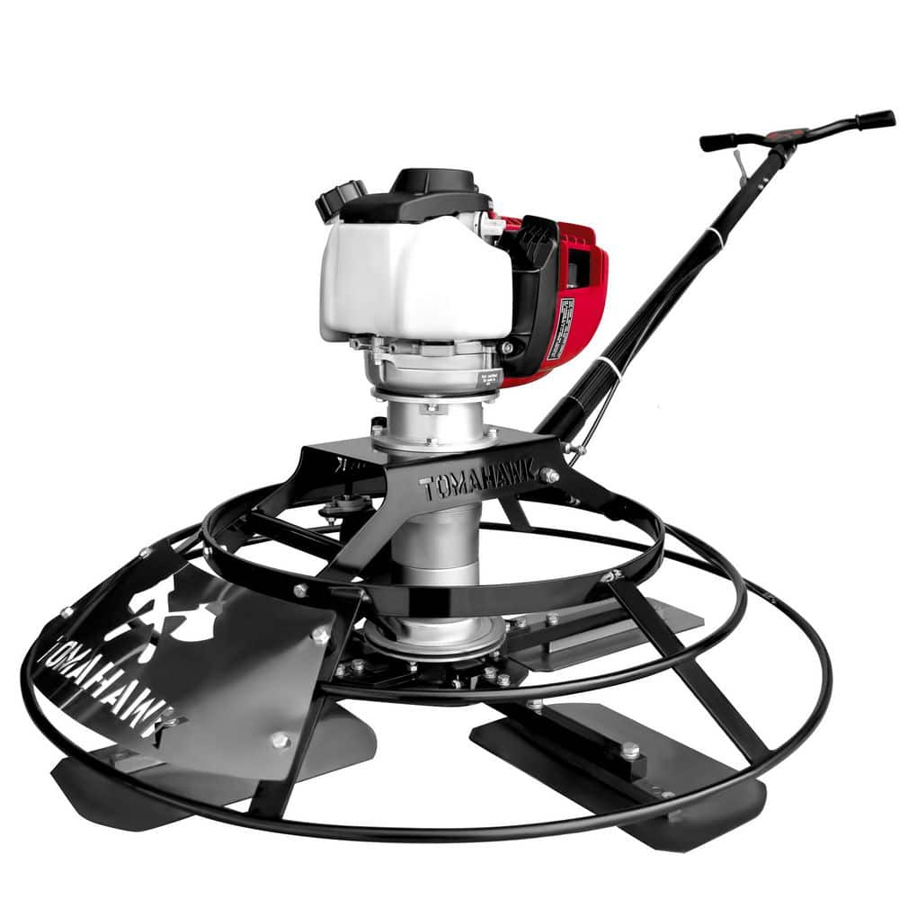 Tomahawk Power 30 in. Honda Portable Concrete Power Finishing Trowel ...