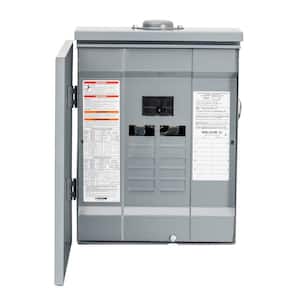 Siemens 100 Amp 2-Space 2-Circuit Main Breaker Outdoor Load Center ...