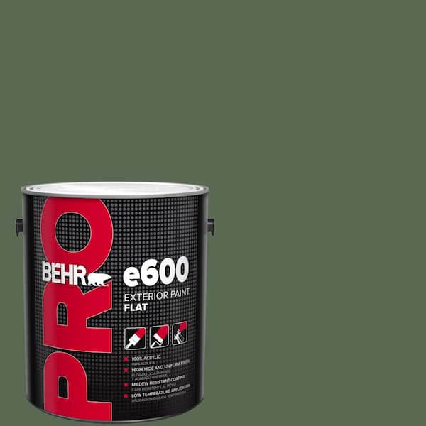 BEHR PRO 1 gal. #S390-7 Trailing Vine Flat Exterior Paint PR61301 - The ...