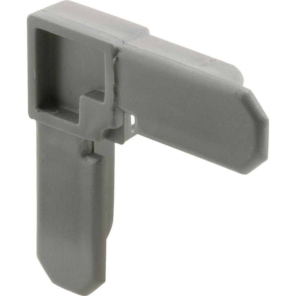 Prime-Line 3/4 in. x 1/4 in. Screen Frame Corners, Plastic, Gray (4 ...