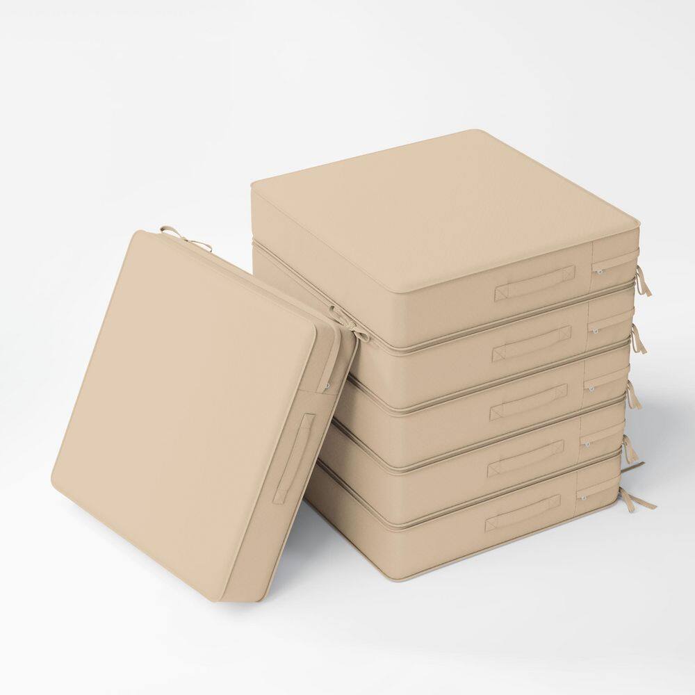 Kimunuk 18.5 x 16 x 4 in. (6-Pack) Rectangle Outdoor Waterproof Patio ...