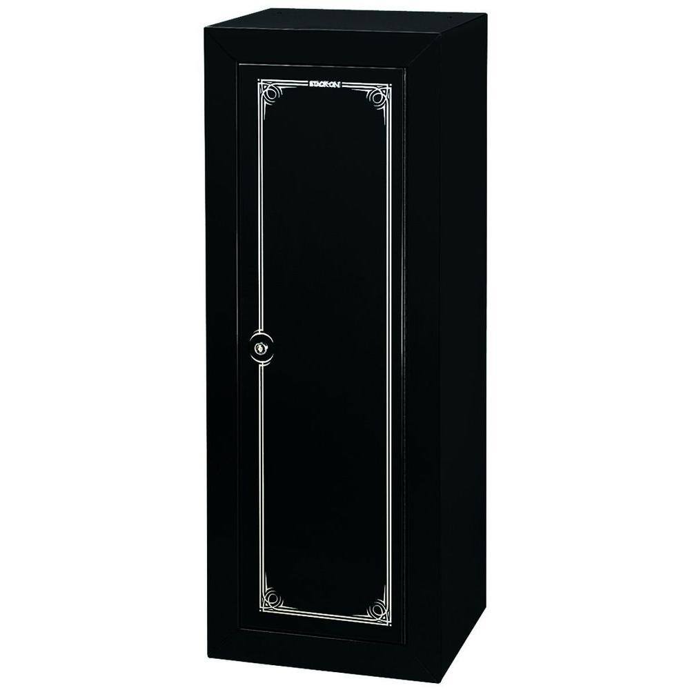 Stack-On 14-Gun 10 cu. ft. Key Lock Security Cabinet GCB-14P