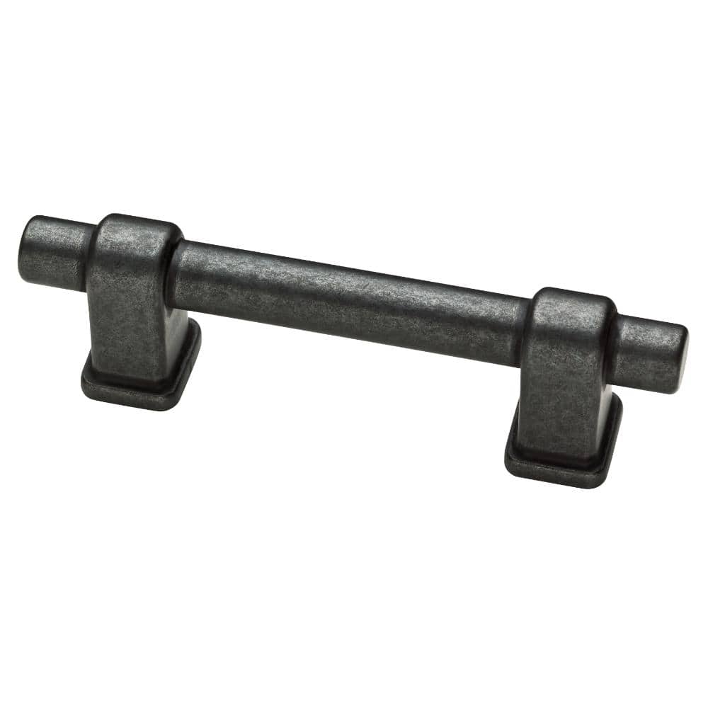 Liberty Soft Industrial 3 in. (76 mm) Center-to-Center Soft Iron Drawer ...