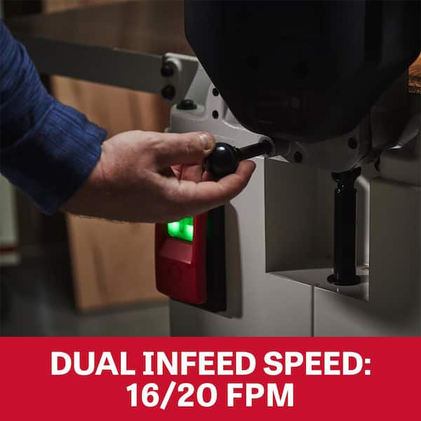 Jet JWP-15BHH 15 in. Helical Cutterhead Planer 722155 - The Home Depot