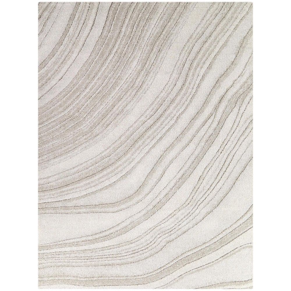 Mervyn Cream 5 ft. 3 in. x 7 ft. Abstract Area Rug 64607561.160213.8 ...