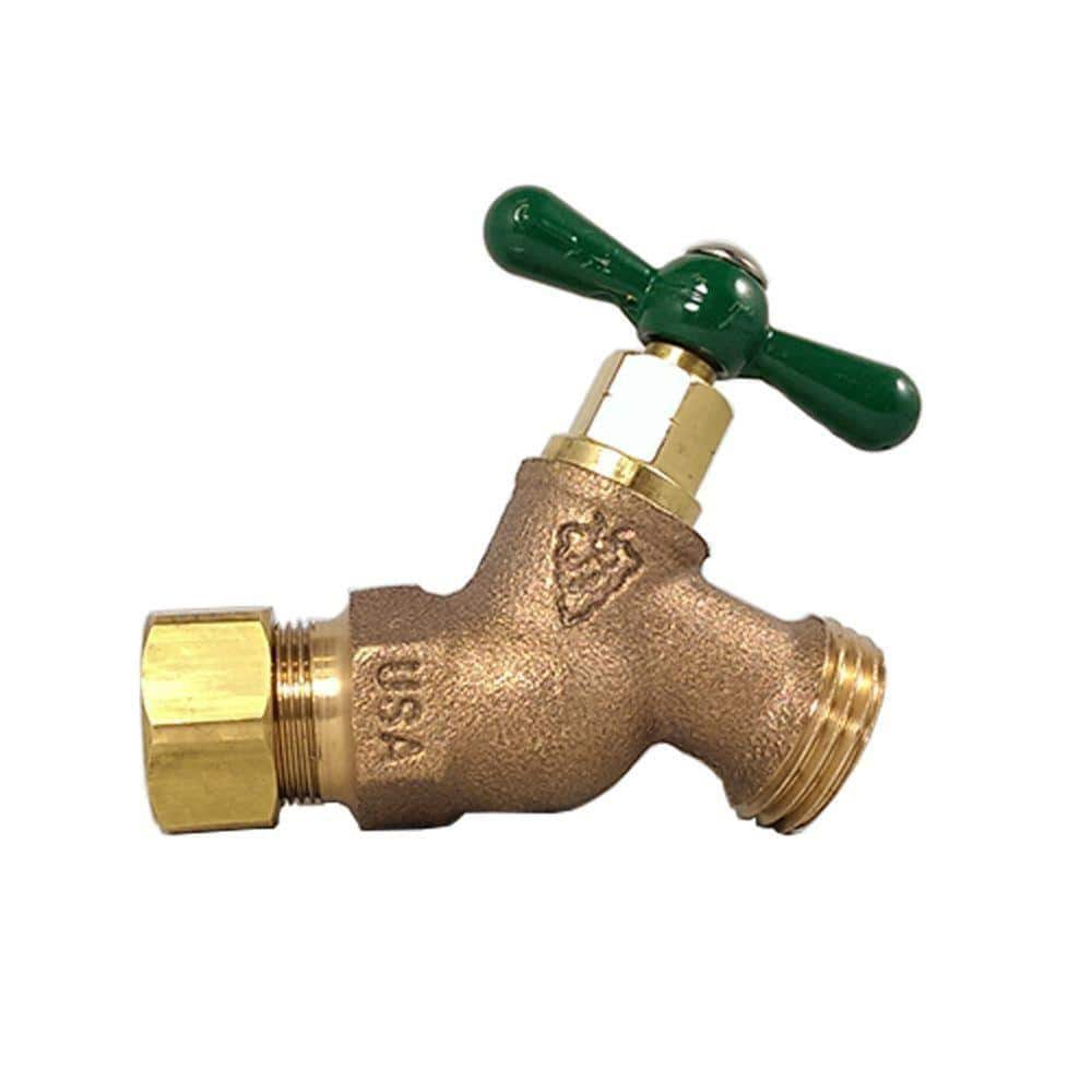 Arrowhead Brass 1/2 in. Compression x 3/4 in. Plus 3/4 in. Plus MHT ...