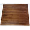 MGP Natural Teak Floor Mat 1.5 in Thick x 36 in. W x 30 in. L Solid ...