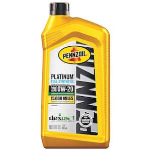 Pennzoil Full Synthetic SAE 0W-20 Motor Oil 1 qt. 550058594 - The Home ...