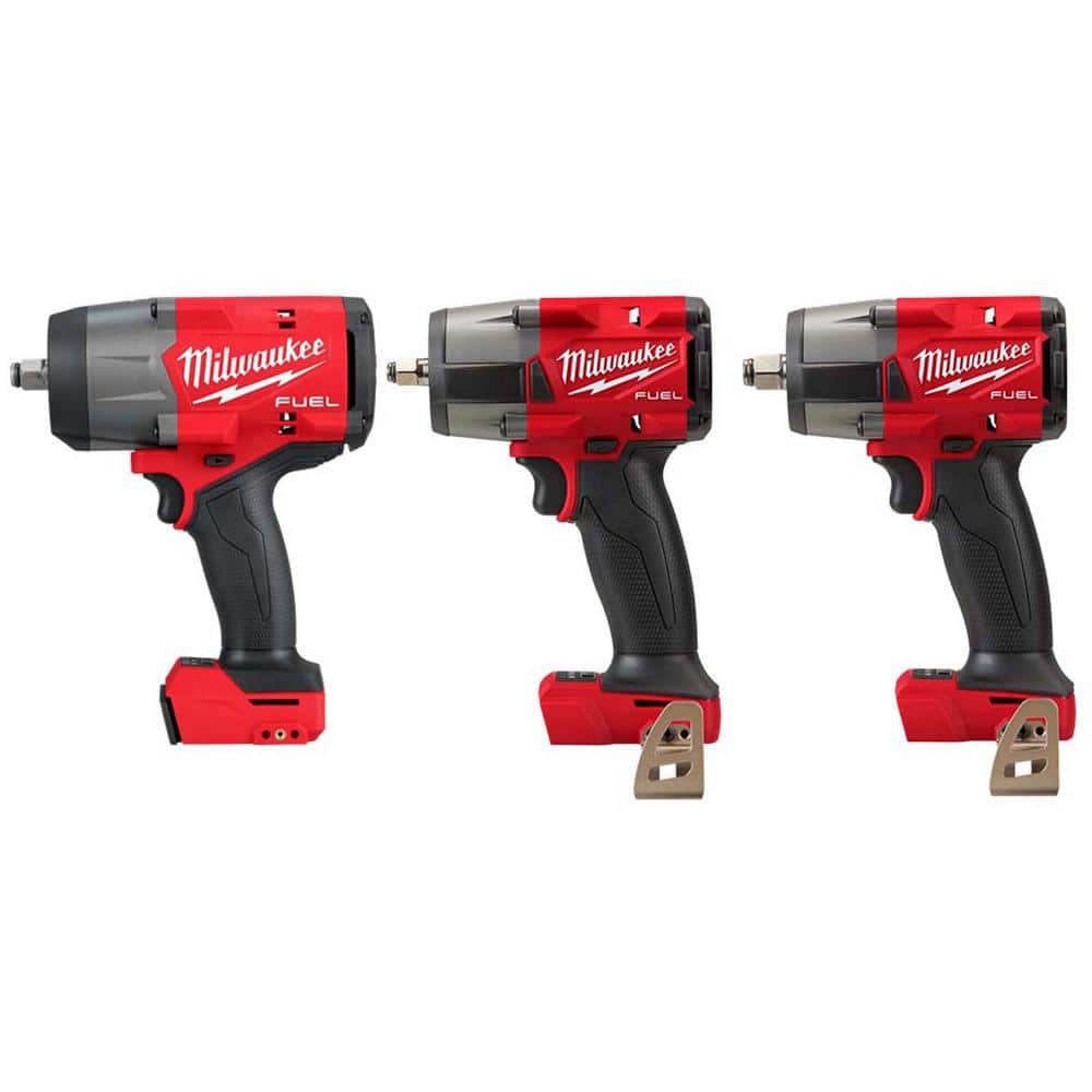 Milwaukee M18 FUEL 18V Lith-Ion Brushless Cordless 1/2 in. Impact ...