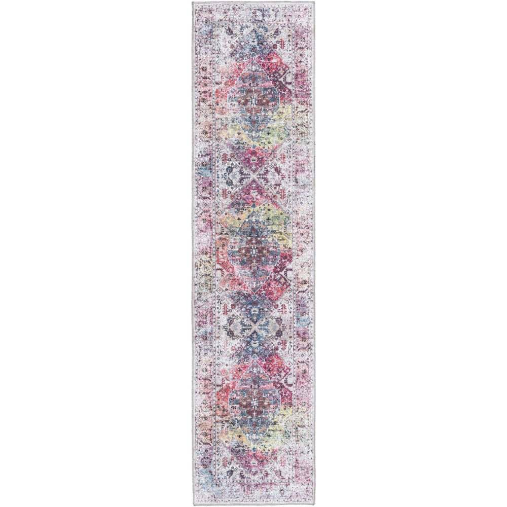 Unique Loom Yara Yash Multi 2 ft. x 8 ft. Area Rug 3182141 - The Home Depot