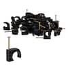 PLUMBFLEX 1 in. Half Clamp J-Hook with Nail for PEX Tubing Pipe Support ...