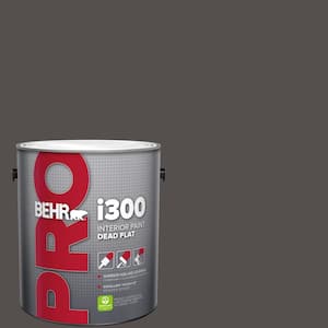 BEHR PRO 1 gal. #790F-7 Dark Cavern Eggshell Interior Paint PR33301 ...