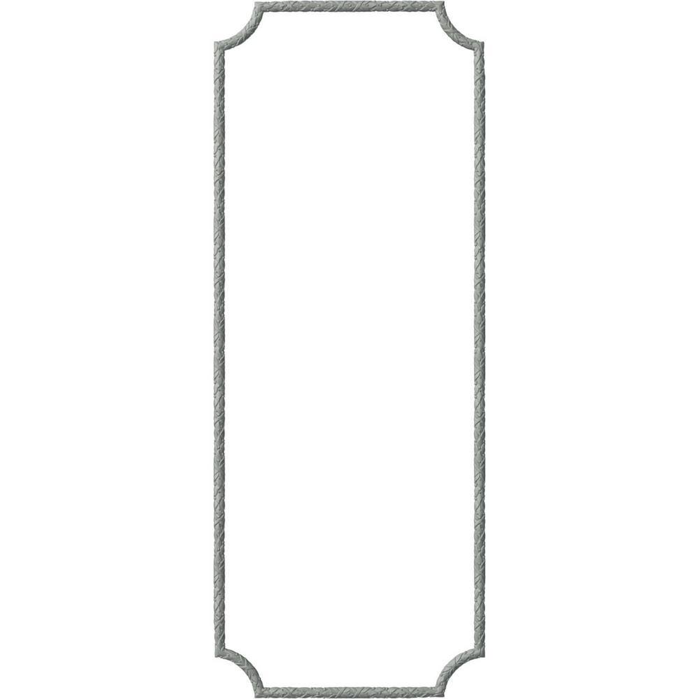 Ekena Millwork 28 in. W x 72 in. H Unfinished Polyurethane Dublin Panel ...