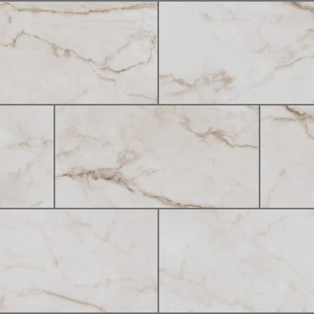 Lifeproof Vernon Marble 12 MIL x 12 in. W x 24 in. L Click Lock ...