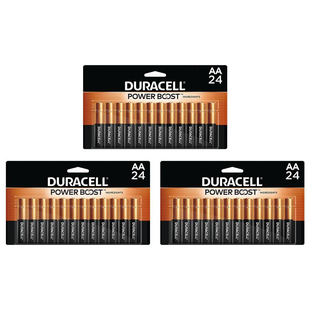 Duracell Coppertop Power Boost AA Alkaline Batteries for Household ...