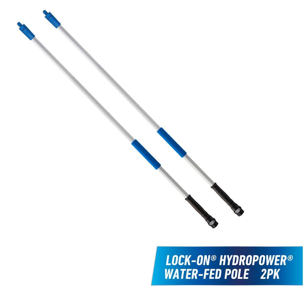 Unger Lock-On 48 in. Aluminum Water Flow Pole (2-Pack) 2976500x - The ...