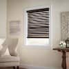 Home Decorators Collection Espresso Cordless Premium Faux Wood Blinds ...