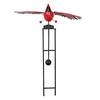 Alpine Corporation Metal Rocking Cardinal Stake NCY408 - The Home Depot