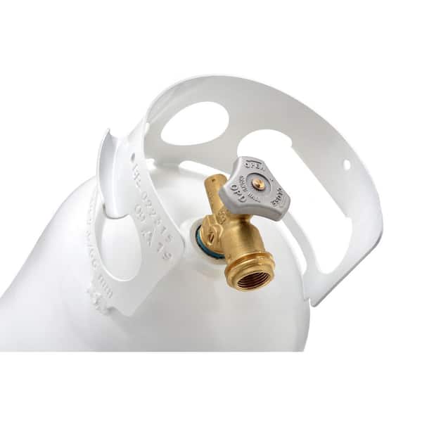 Flame King 5 lbs. Empty Propane Tank Cylinder with Overfill Protection ...