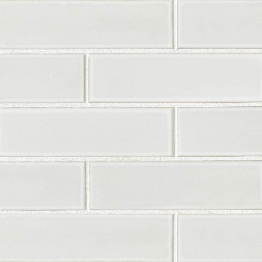 Bedrosians Zenia 2 in. x 9 in. Matte Moon Porcelain Tile (9.6 sq. ft ...