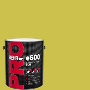 BEHR PRO 1 Gal. #P340-5A Cilantro Lime Semi-Gloss Exterior Paint ...