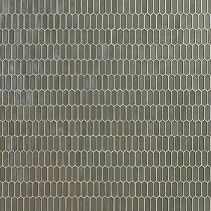 MSI Take Home Tile Sample - Pixie Cloud 6 in. x 6 in. x 6 mm Hand Crafted Glass Mosaic Wall Tile ...