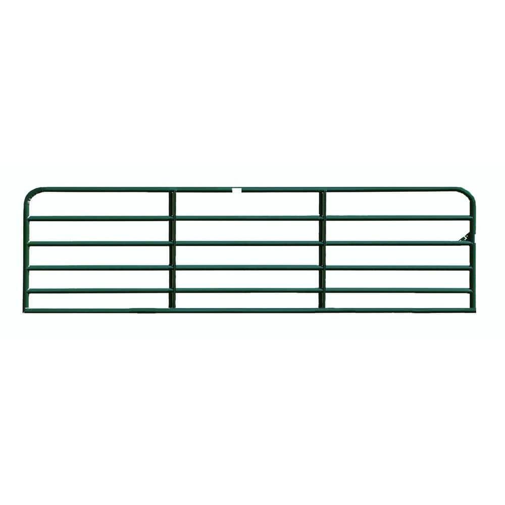 Big Valley 14 ft. x 2 in. 16 Gauge 50 in. High Powder Coated 6 Rail ...