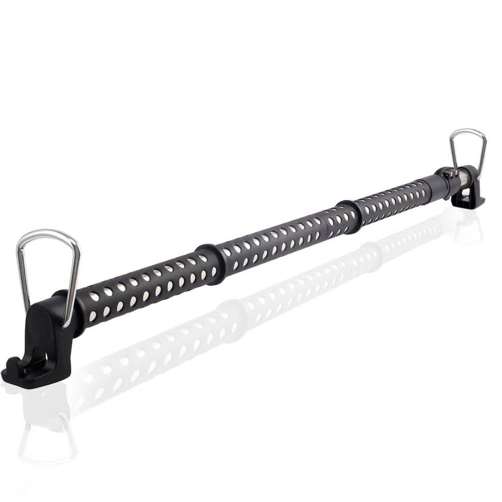 NVNOO 34 in. to 54 in. Adjustable Metal Car Clothes Hanger Bar for Car ...