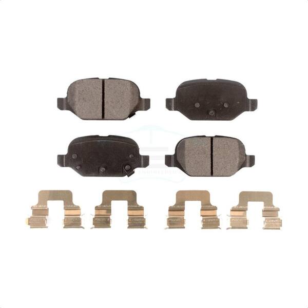 TEC Rear Ceramic Disc Brake Pads For 2012-2019 Fiat 500 TEC-1569 - The ...